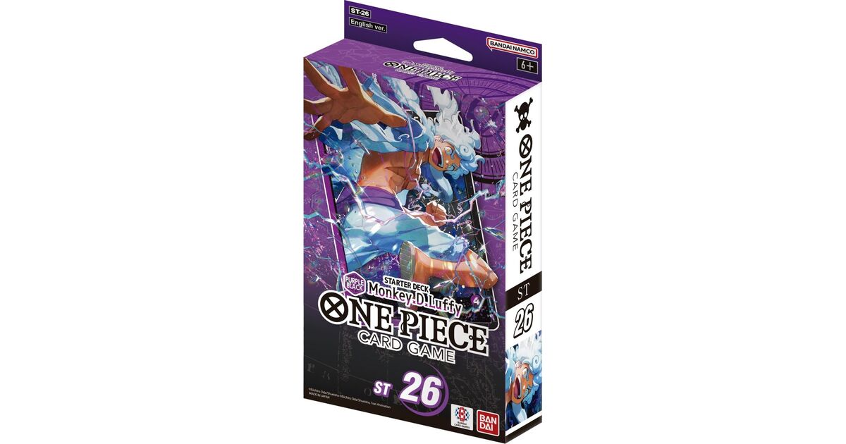Athens Collectibles - Yu-Gi-Oh!, One Piece & Pokémon Cards One Piece TCG - ST-26 Purple/Black ...